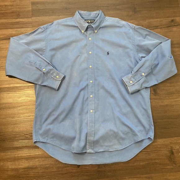 Shirts | Polo Ralph Lauren Blake Shirt Mens Extra Large Long Sleeve ...